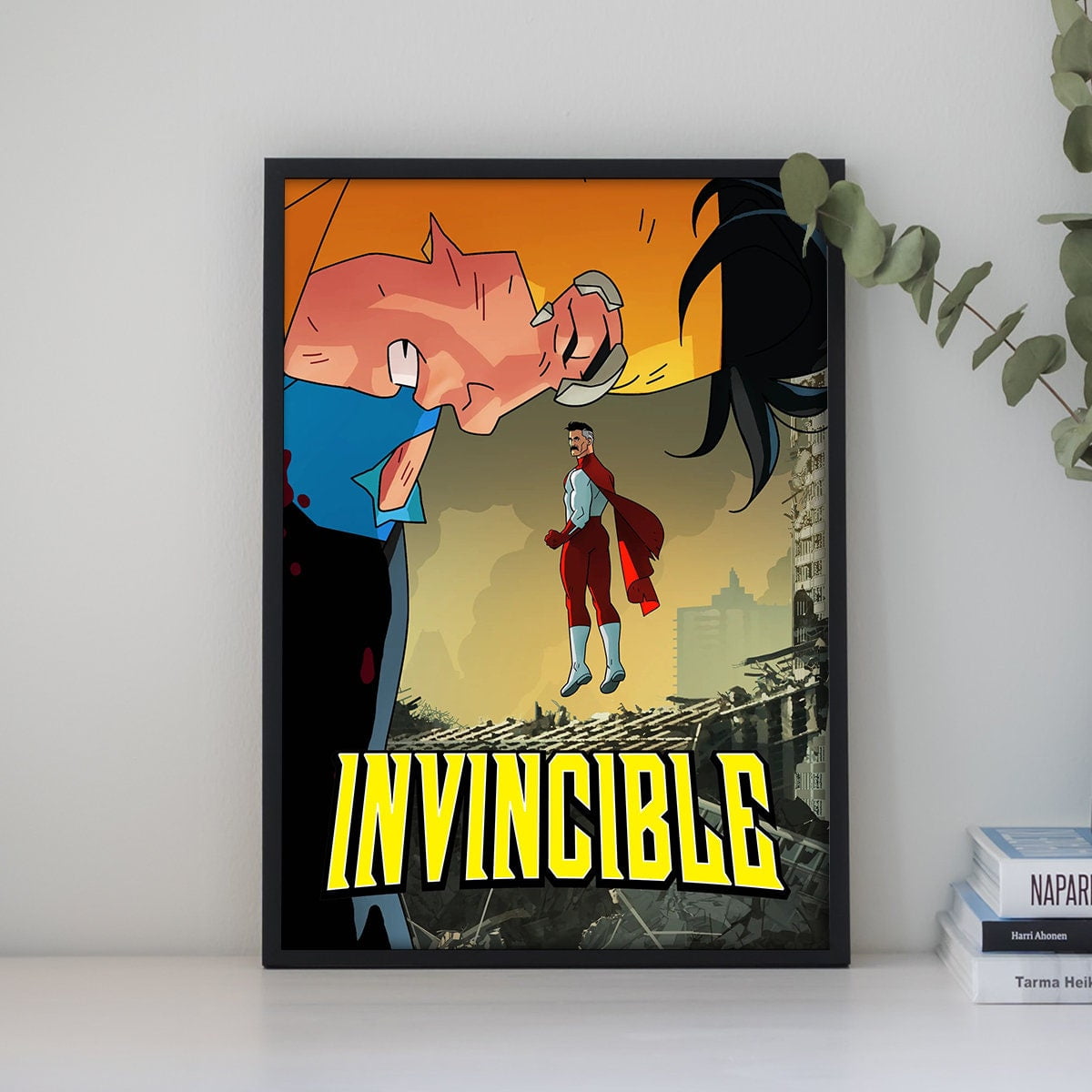 POSTER Invincible Movie Poster Print, Room Decor, Movie Art, Gifts for ...