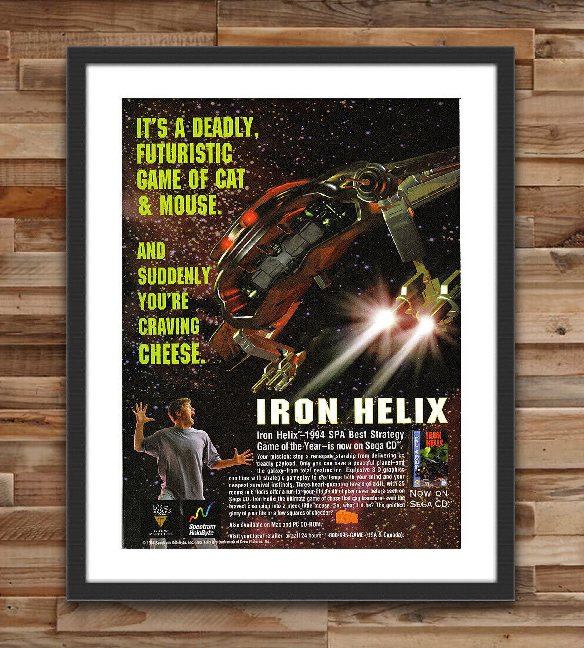 POSTER Iron Helix Sega CD Poster-12x18-UNFRAMED - Walmart.com