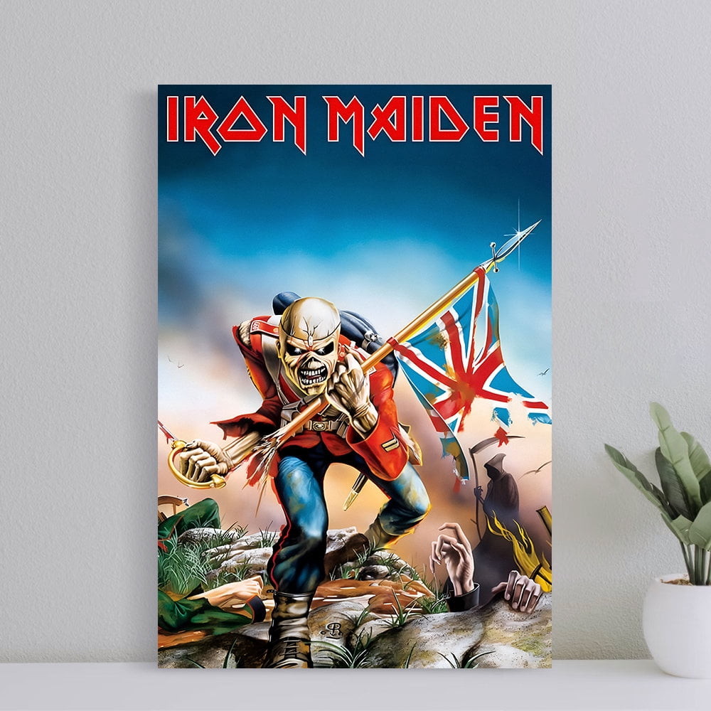 POSTER Iron Maiden The Trooper Poster, Film Print, Wall Art, Art Poster ...