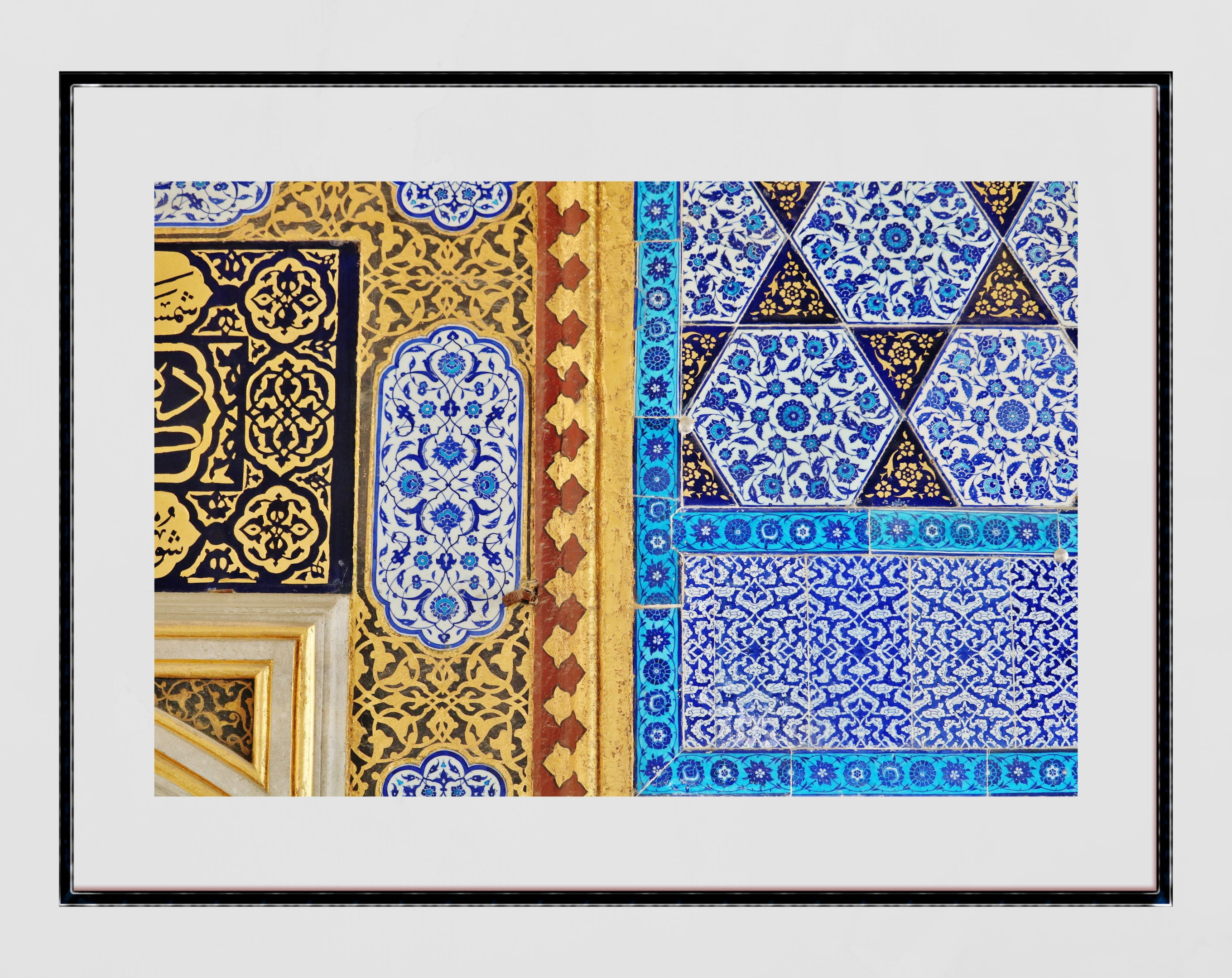 POSTER Islamic Pattern Topkapi Palace Istanbul Wall Art-UNFRAMED ...