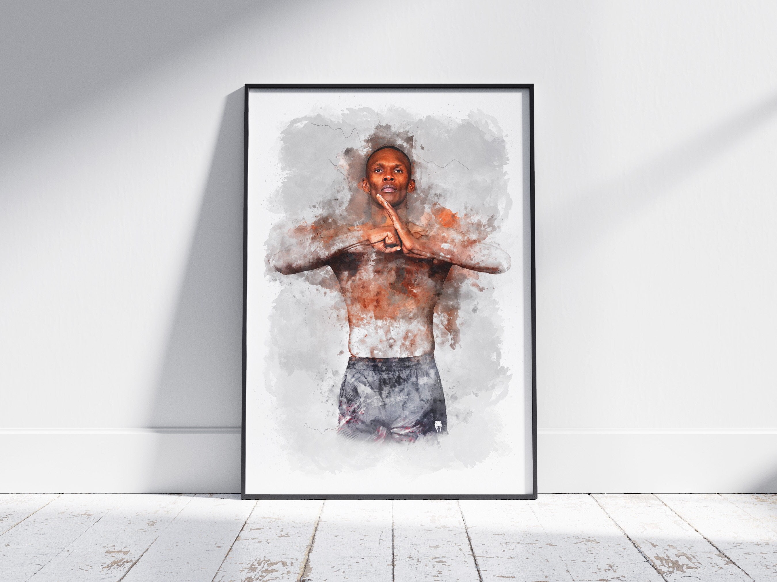POSTER Israel Adesanya Poster, Israel Adesanya Print, The Last Style ...