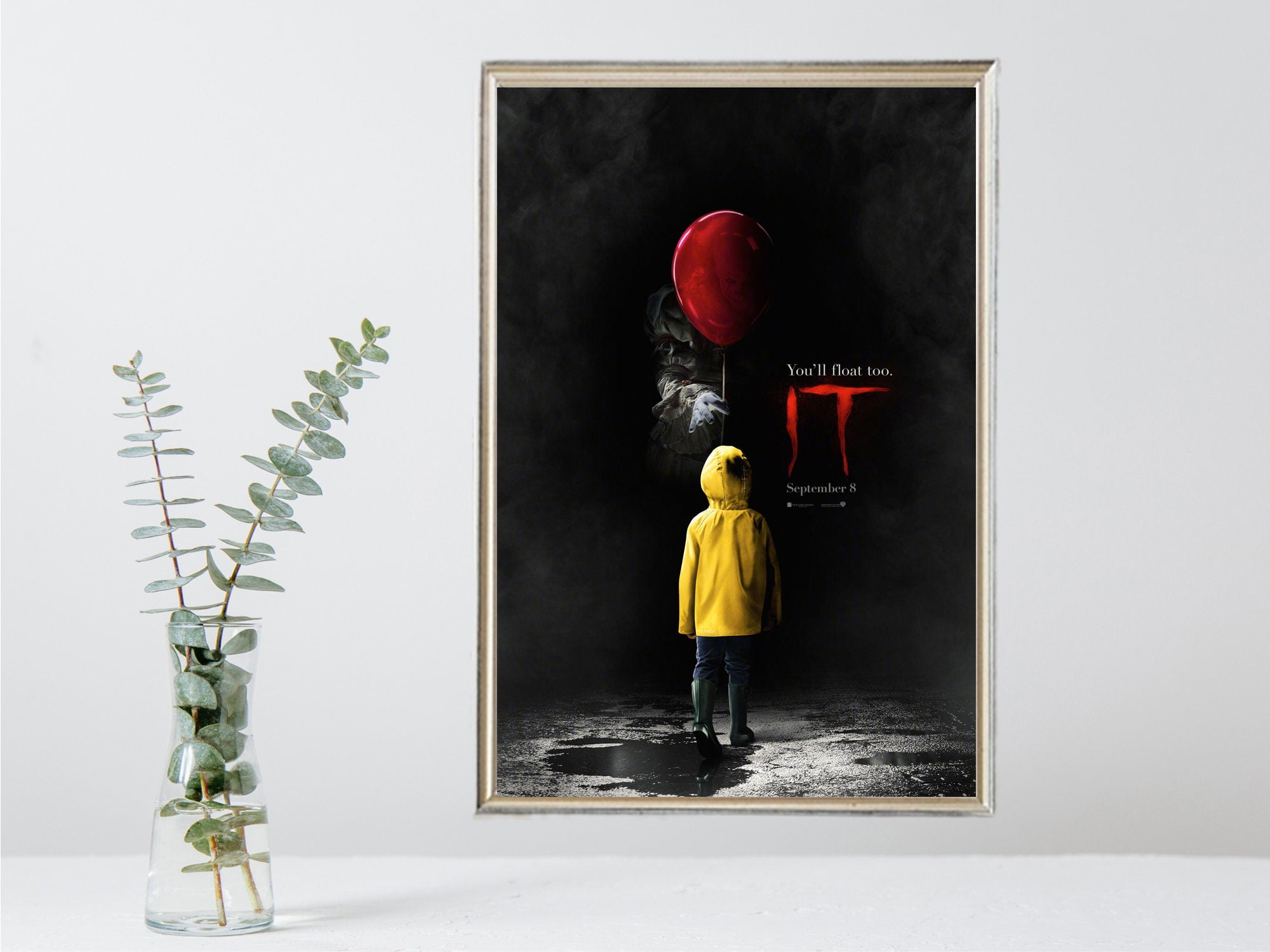 POSTER It Chapter One Movie Poster- Vintage Movie Poster - Limited ...
