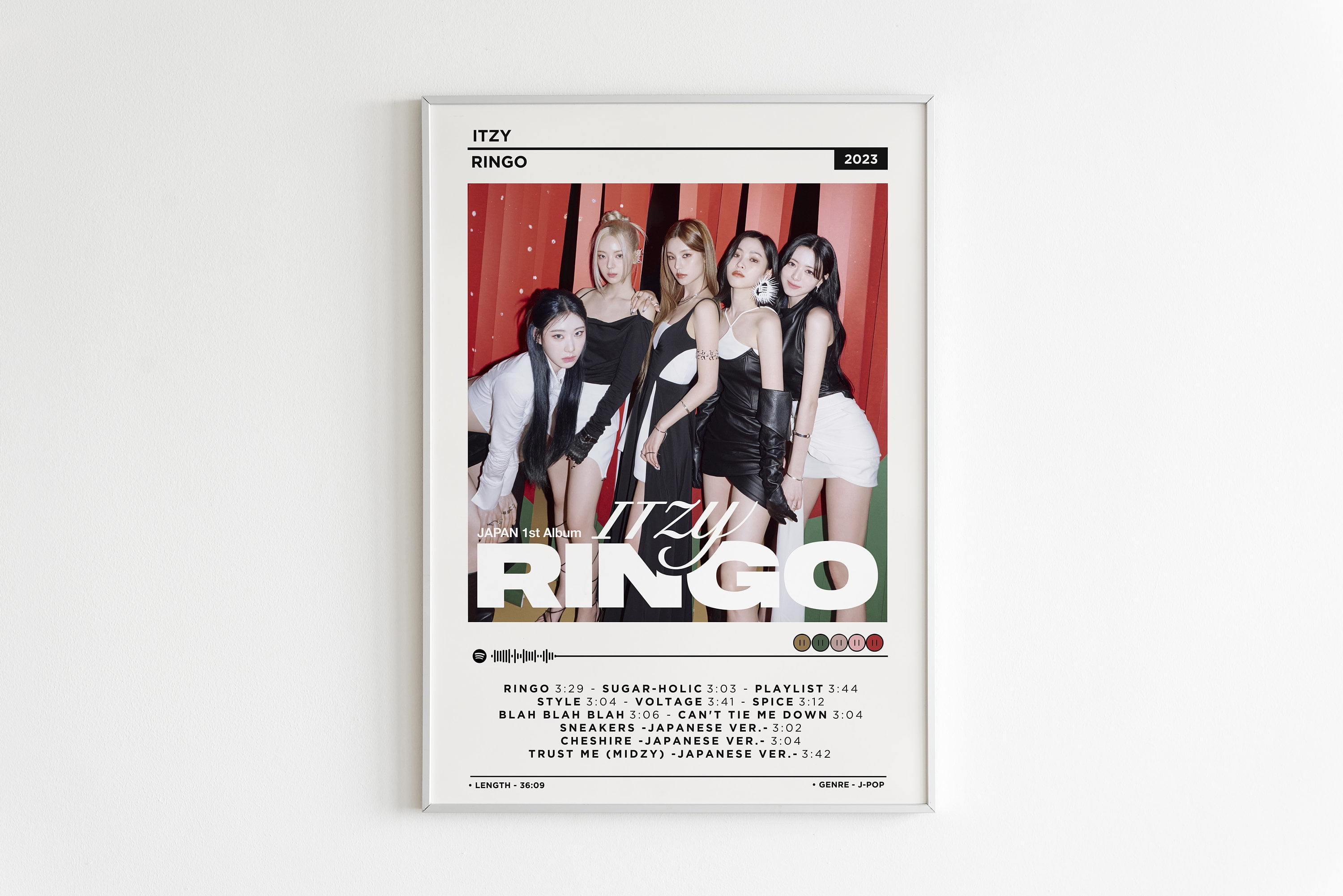 POSTER Itzy - Ringo Album Poster / Album Cover Poster / Music Gift ...