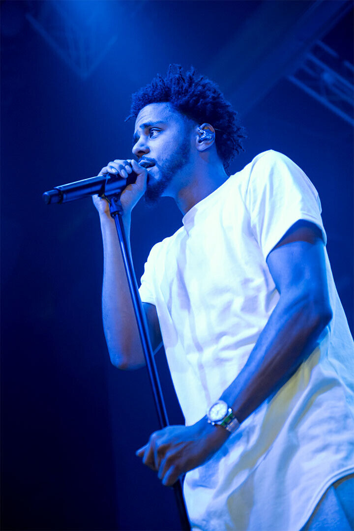 POSTER J Cole Rapper Hip Hop Artist Music Producer Wall Art Home Decor ...