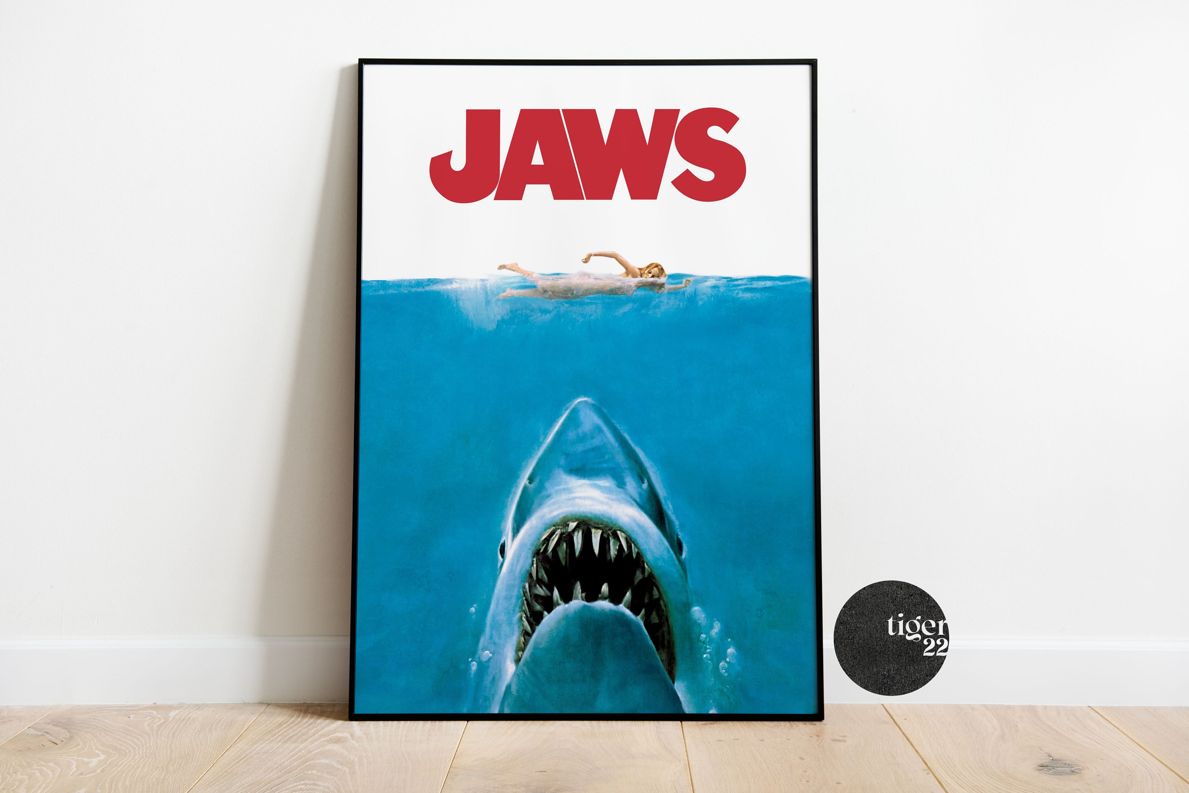 POSTER JAWS High Quality Classic Movie Poster Print-UNFRAMED - Walmart.com