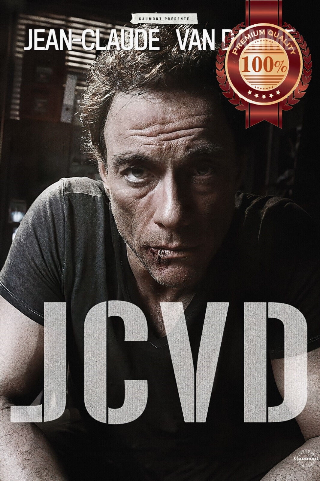 POSTER JCVD 2008 JEAN-CLAUDE VAN DAMME ORIGINAL MOVIE CINEMA PRINT PREMIUM POSTER-24x36-UNFRAMED ...