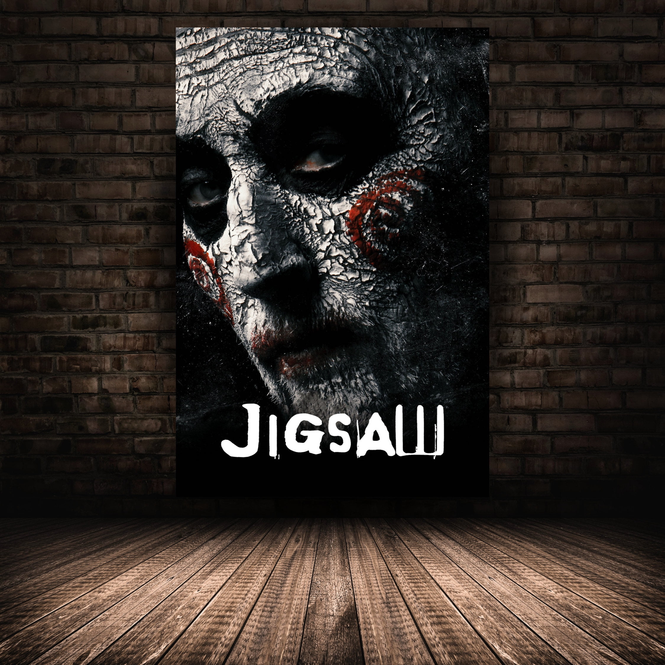 POSTER JIGSAW Poster, Horror Movie Wall Art, Streched Poster, Unique ...