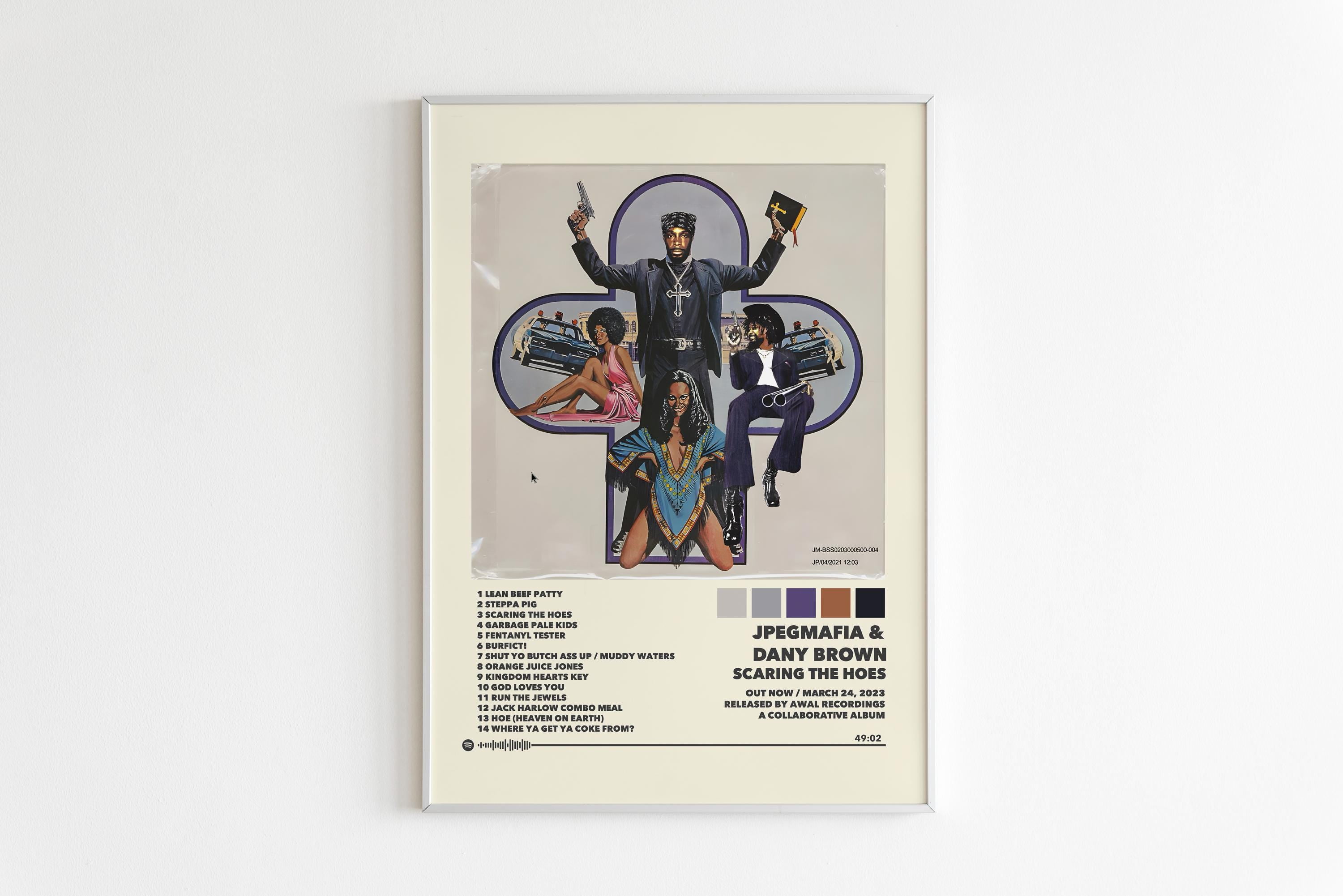 Poster JPEGMAFIA & Danny Brown Posters / Scaring The Hoes Poster ...