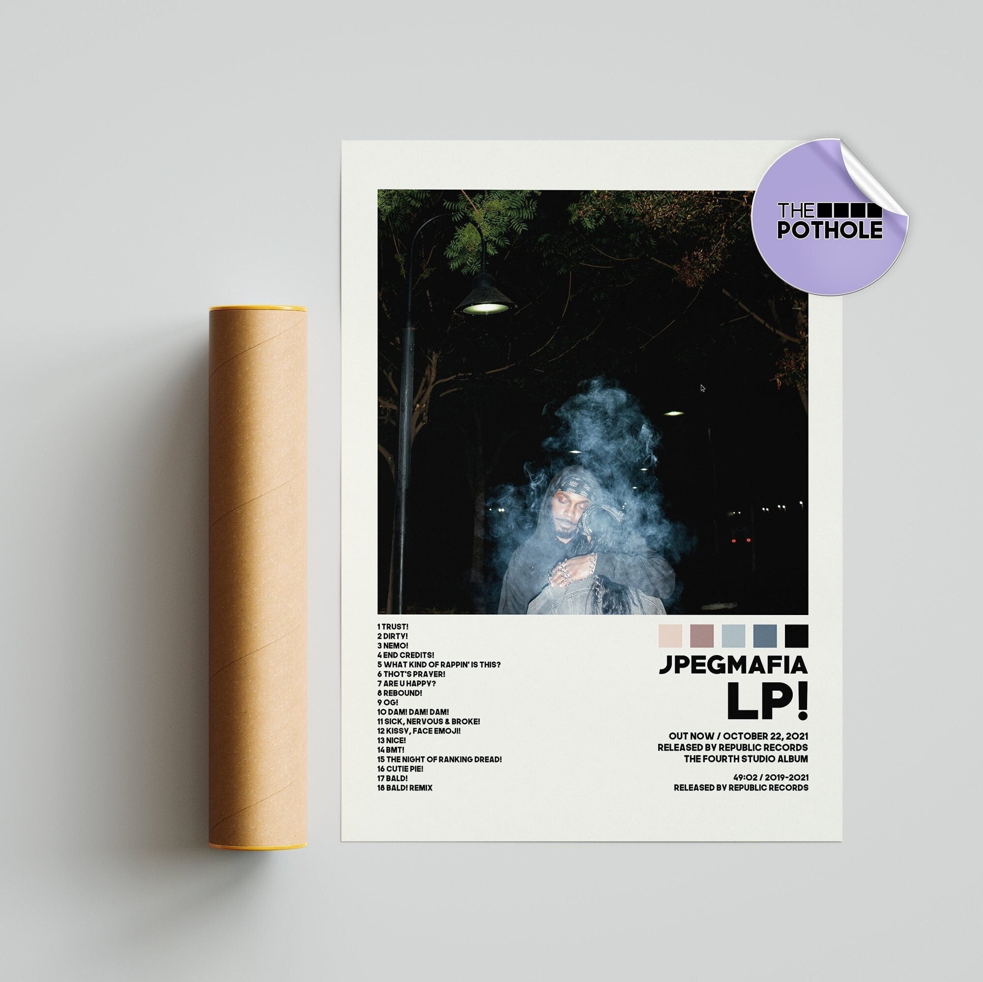 POSTER JPEGMAFIA Posters / LP! Poster / JPEGMAFIA, Danny Brown / Album ...