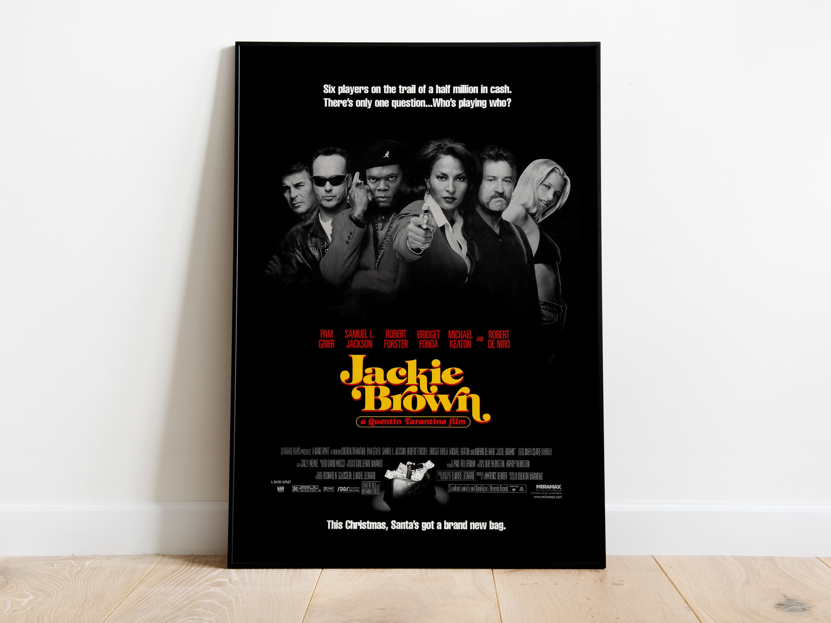 POSTER Jackie Brown, Quentin Tarantino, Pam Grier, Samuel L. Jackson ...