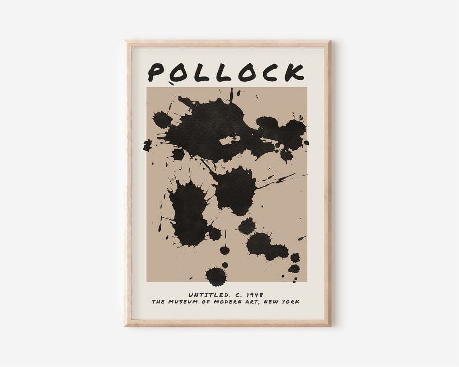 POSTER Jackson Pollock Print, Pollock Art, Pollock Abstract Art ...