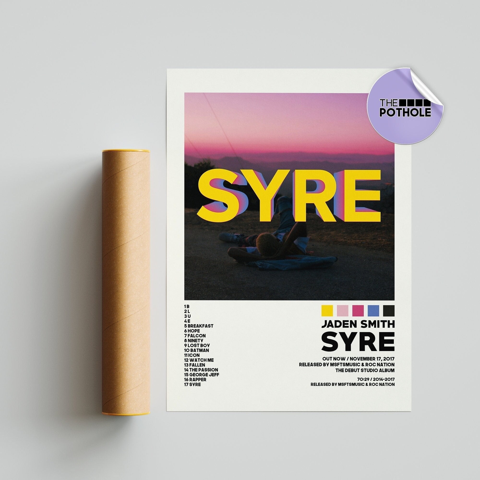 POSTER Jaden Smith Posters / SYRE Poster / Album Cover Poster Photo ...