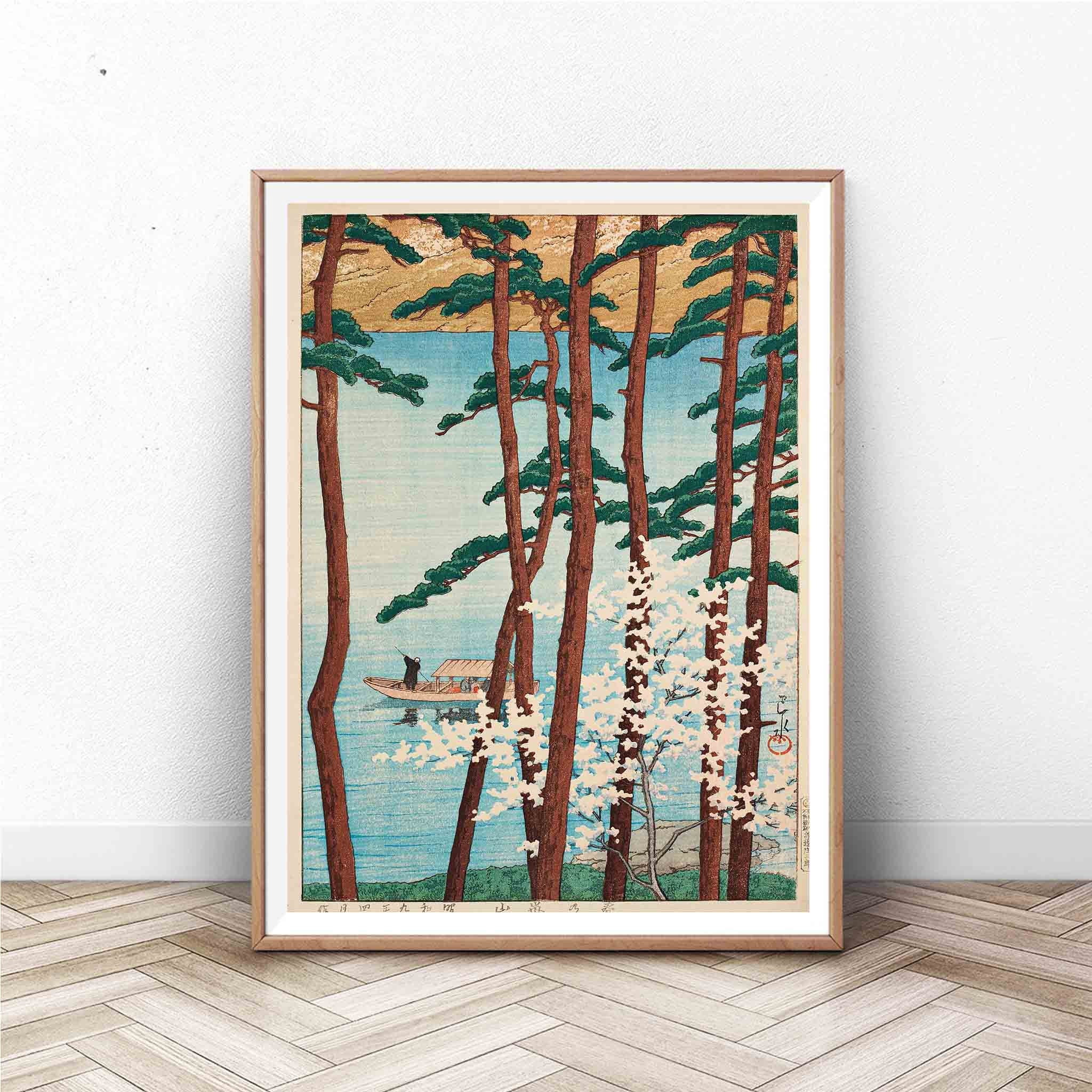 POSTER Japan Art Print | Wood Block | Poster | Home Decor | Japanese ...