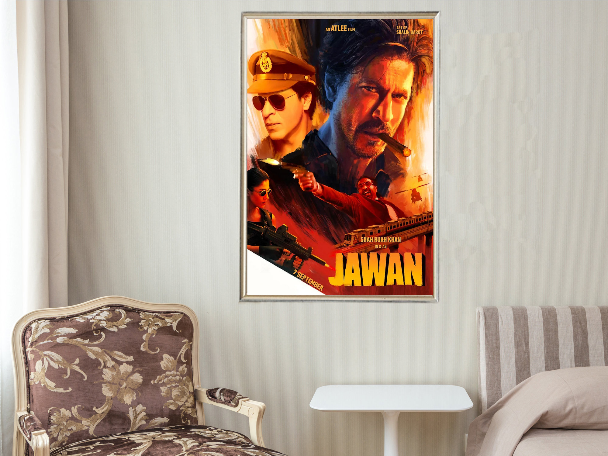 POSTER Jawan - Movie Posters - Movie Collectibles - Unique Poster Gifts ...