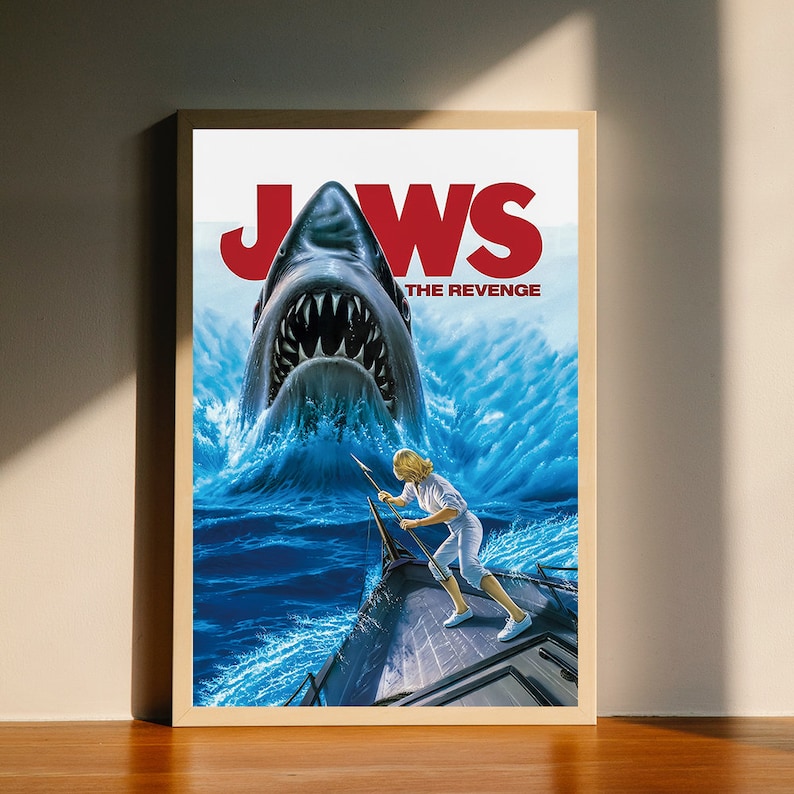 Poster Jaws 2 Movie Poster , Wall Art Decor, Home Decor, No Frame ...