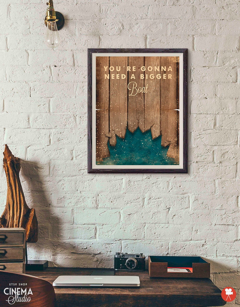 POSTER Jaws Movie Poster / Jaws Print / Steven Spielberg / Vintage ...