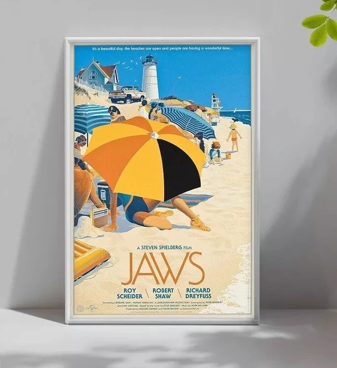 POSTER Jaws Movie Poster-Limited Edition Collectibl-Home Decor-Gifts ...