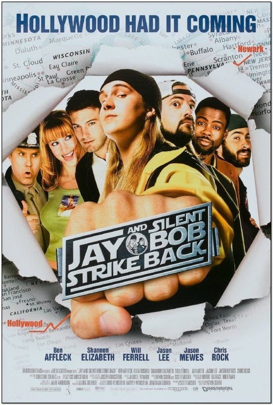 POSTER Jay And Silent Bob Strike Back - 2001 - Original Movie Poster ...