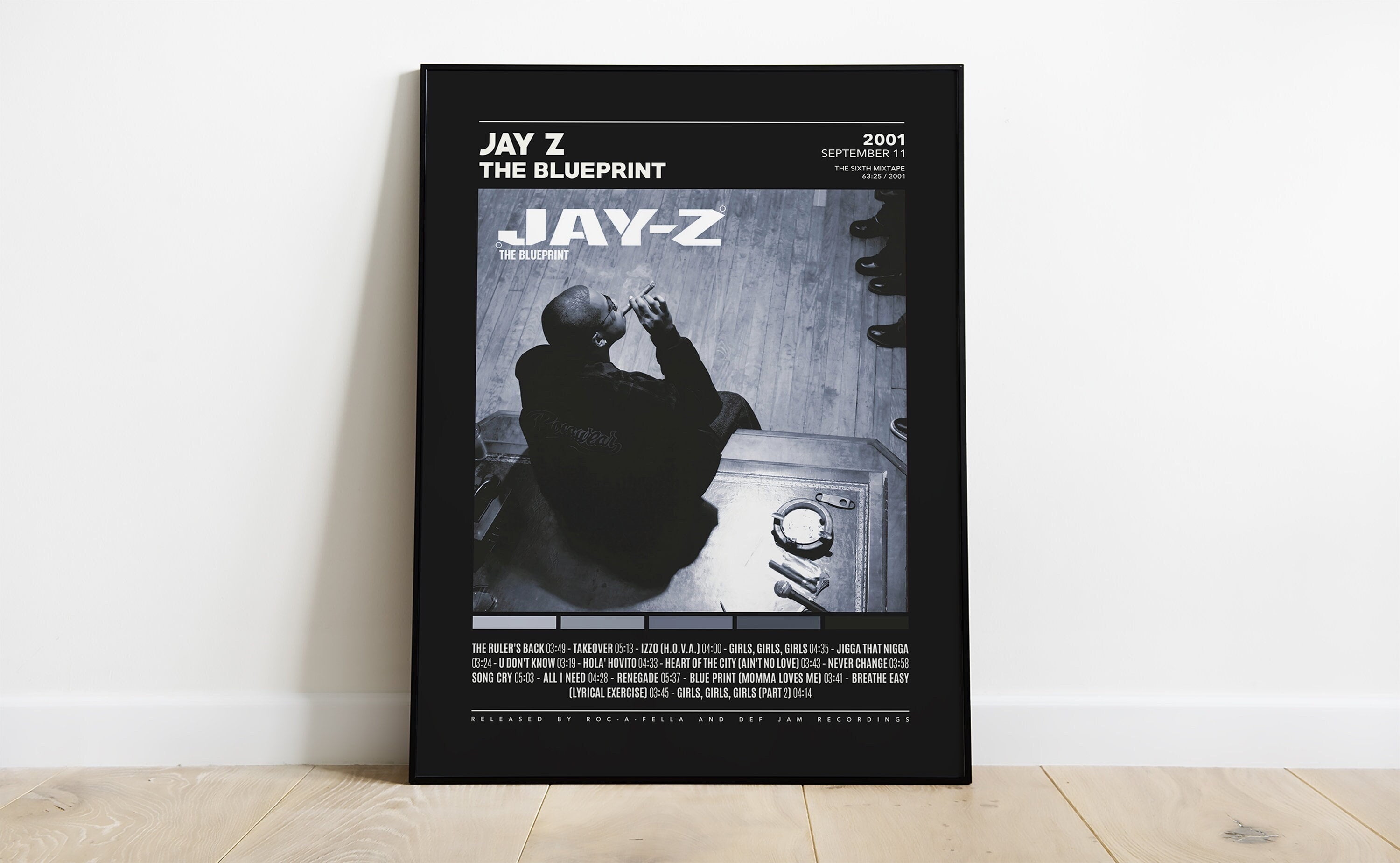POSTER Jay Z Poster / The Blueprint Poster, Album Cover Poster Poster ...