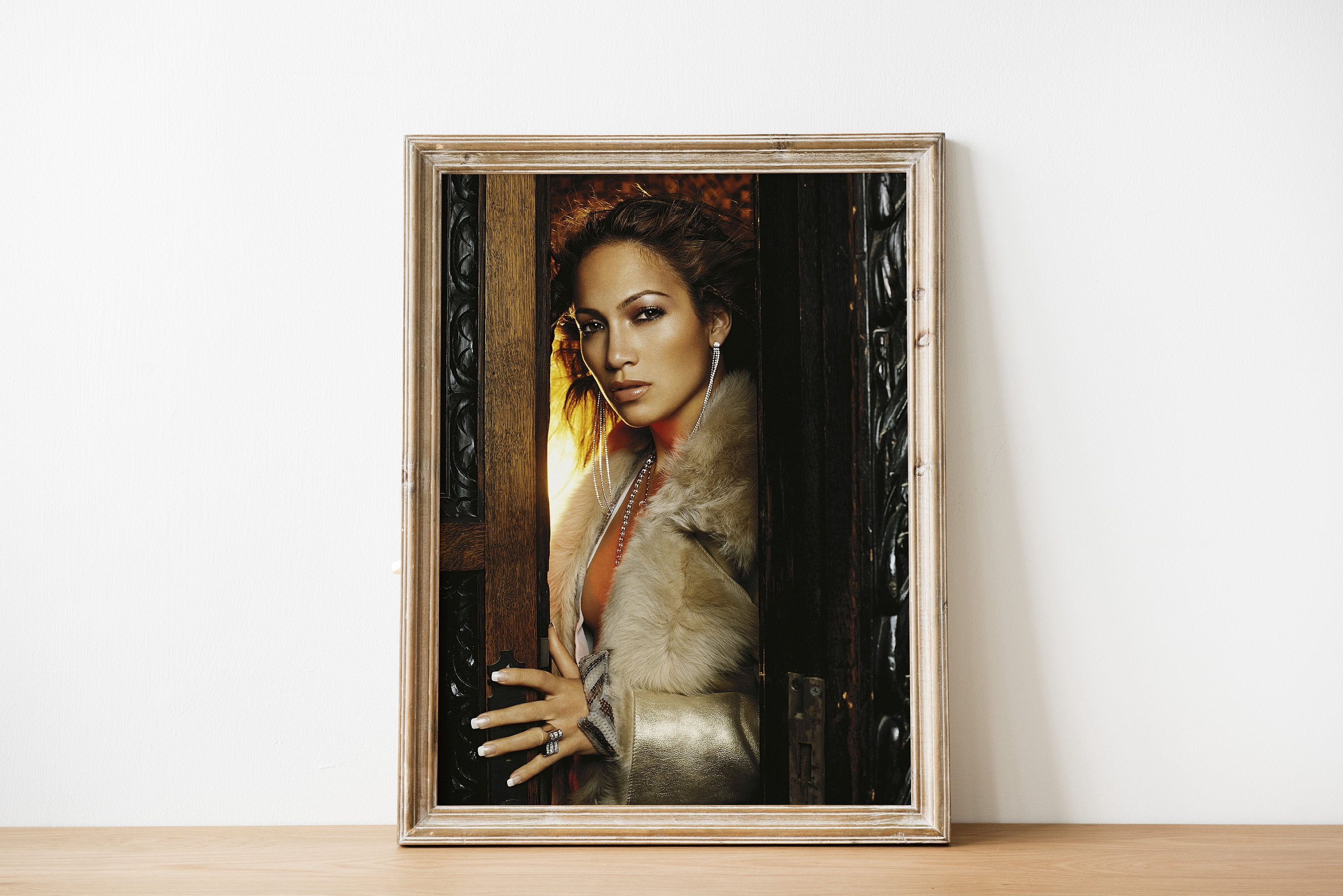 POSTER Jennifer Lopez Poster, J.Lo portrait, American singer and ...