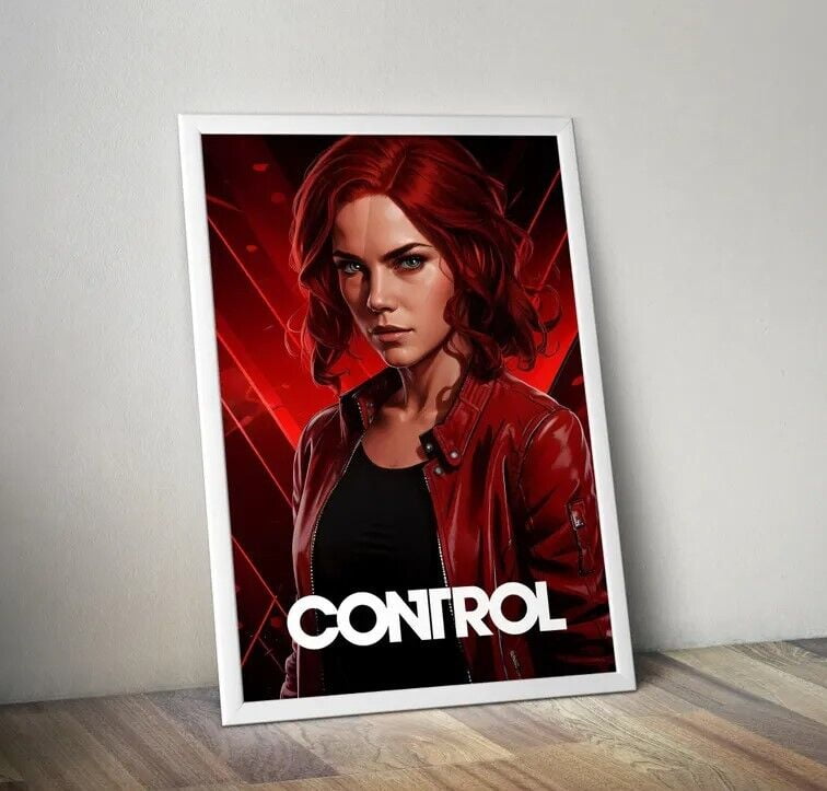 POSTER Jesse Faden | Control Poster | Control Artwork | Gaming Poster ...