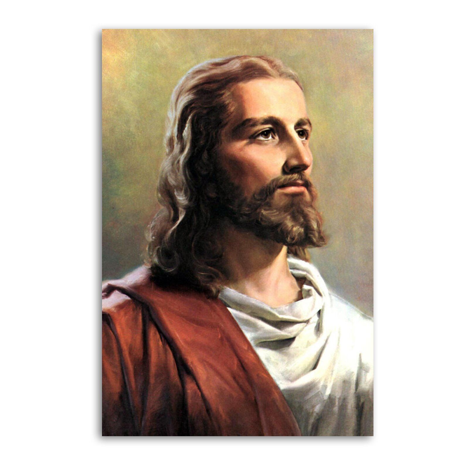 POSTER Jesus Christ face Art Wall Painting Poster Print-16x24-UNFRAMED ...
