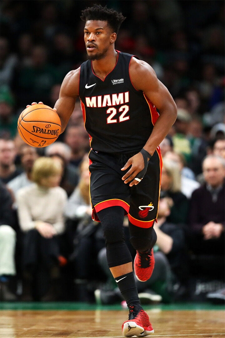 POSTER Jimmy Butler Miami Basketball Dribbling Art Home Decor - POSTER ...