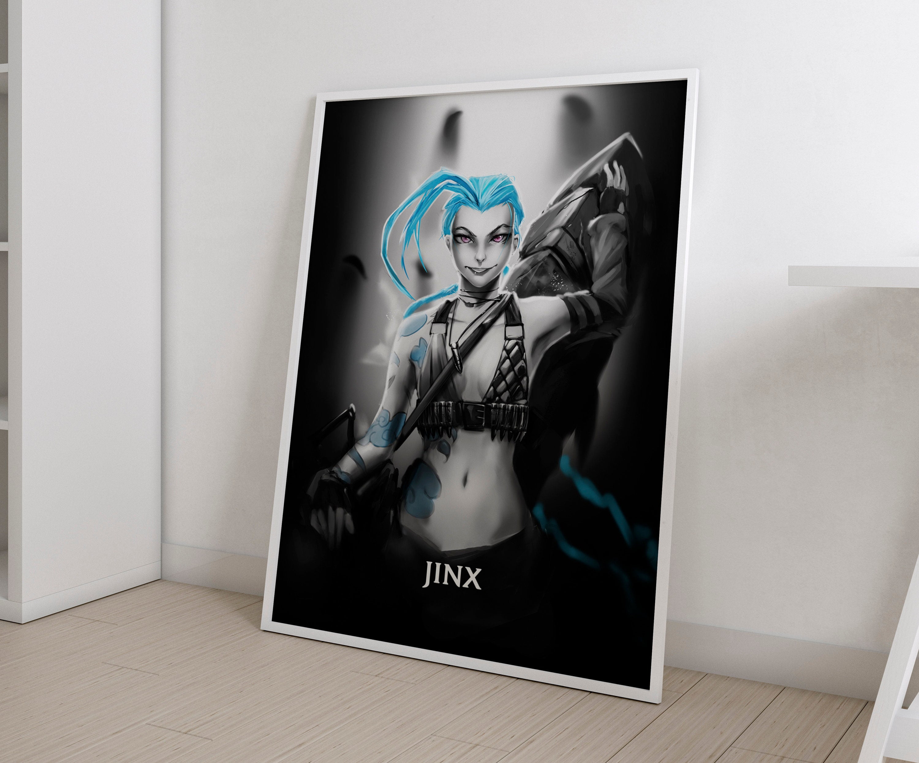 POSTER Jinx League of Legends League of Legends Poster the Loose Cannon ...