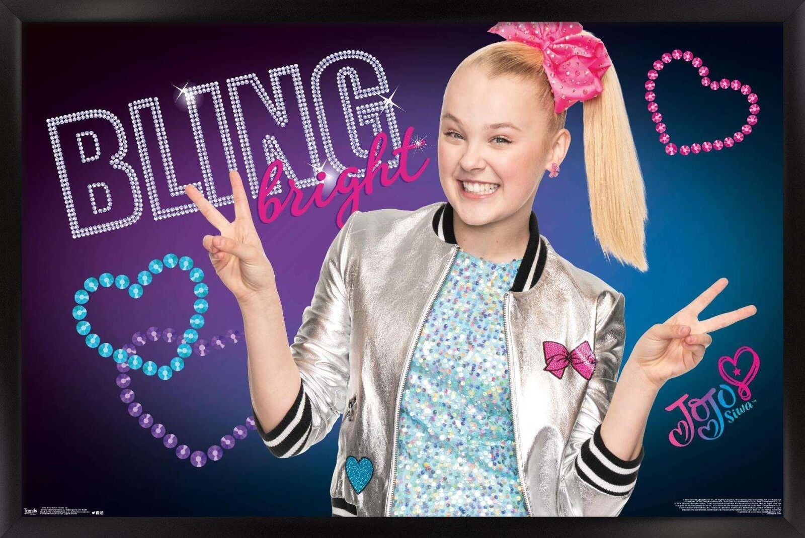 POSTER JoJo Siwa - Close-Up Poster-12x18-UNFRAMED - Walmart.com