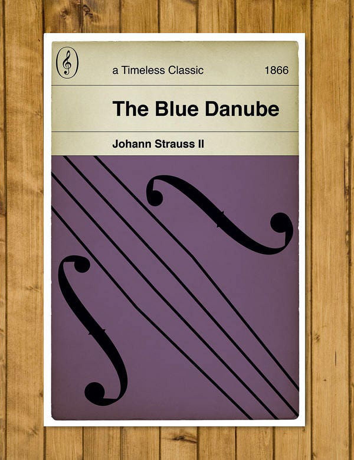 POSTER Johann Strauss II - The Blue Danube - Timeless Classic - Classical Music - Alternative ...