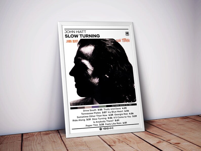 POSTER John Hiatt Poster | Slow Turning Poster | | Album Poster Prints ...