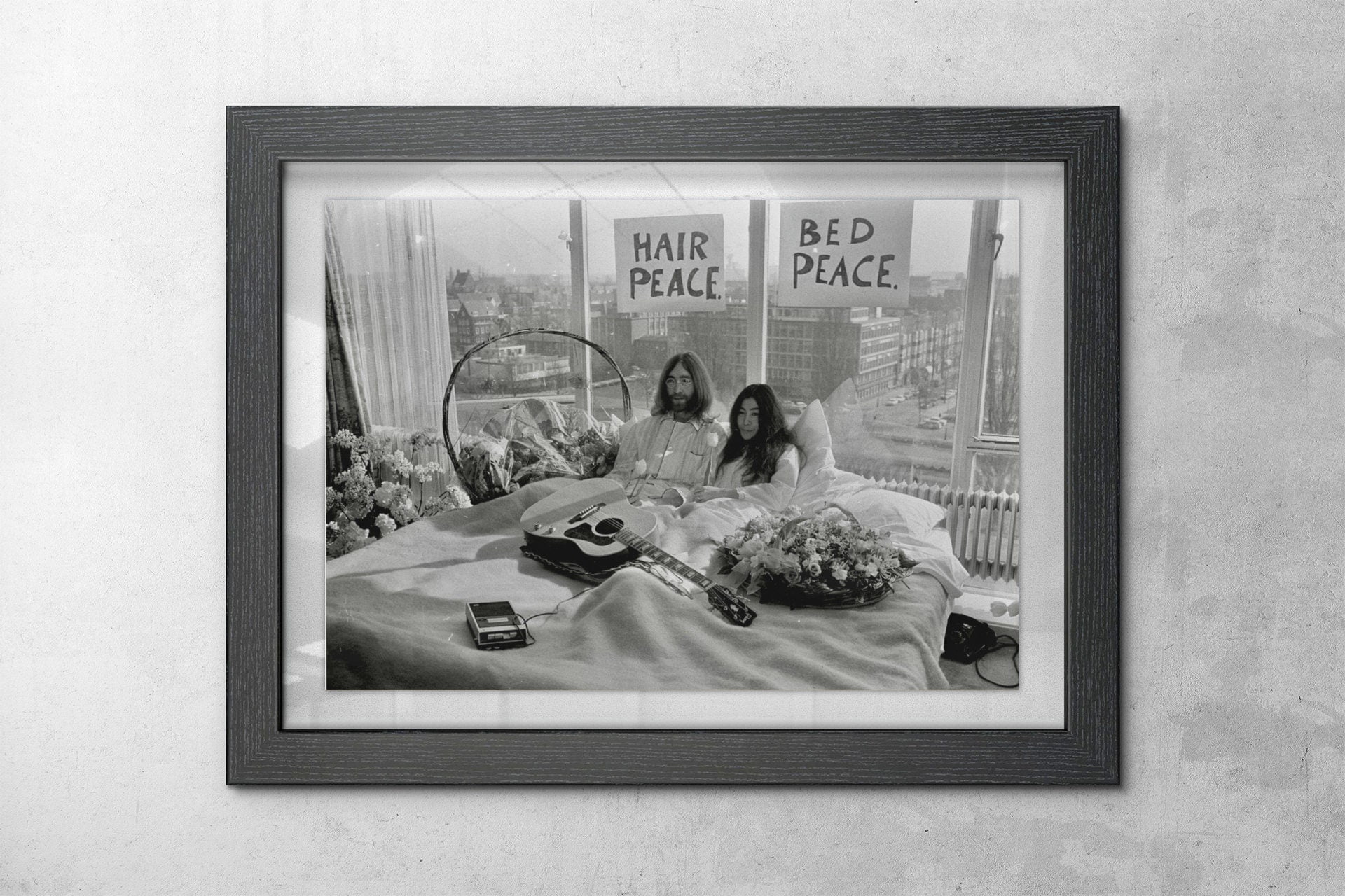 POSTER John Lennon and Yoko Ono Iconic Print | | Music Print | Poster ...
