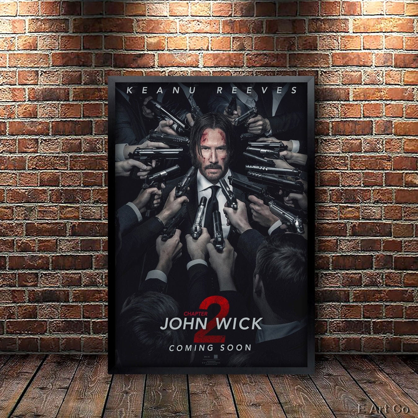 POSTER John Wick: Chapter 2 Movie Poster -UNFRAMED - Walmart.com