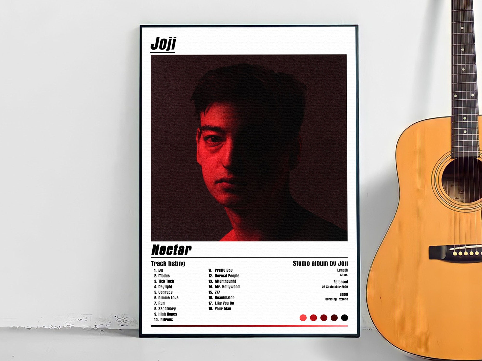 POSTER Joji - Nectar | Album Cover Poster-UNFRAMED - Walmart.com