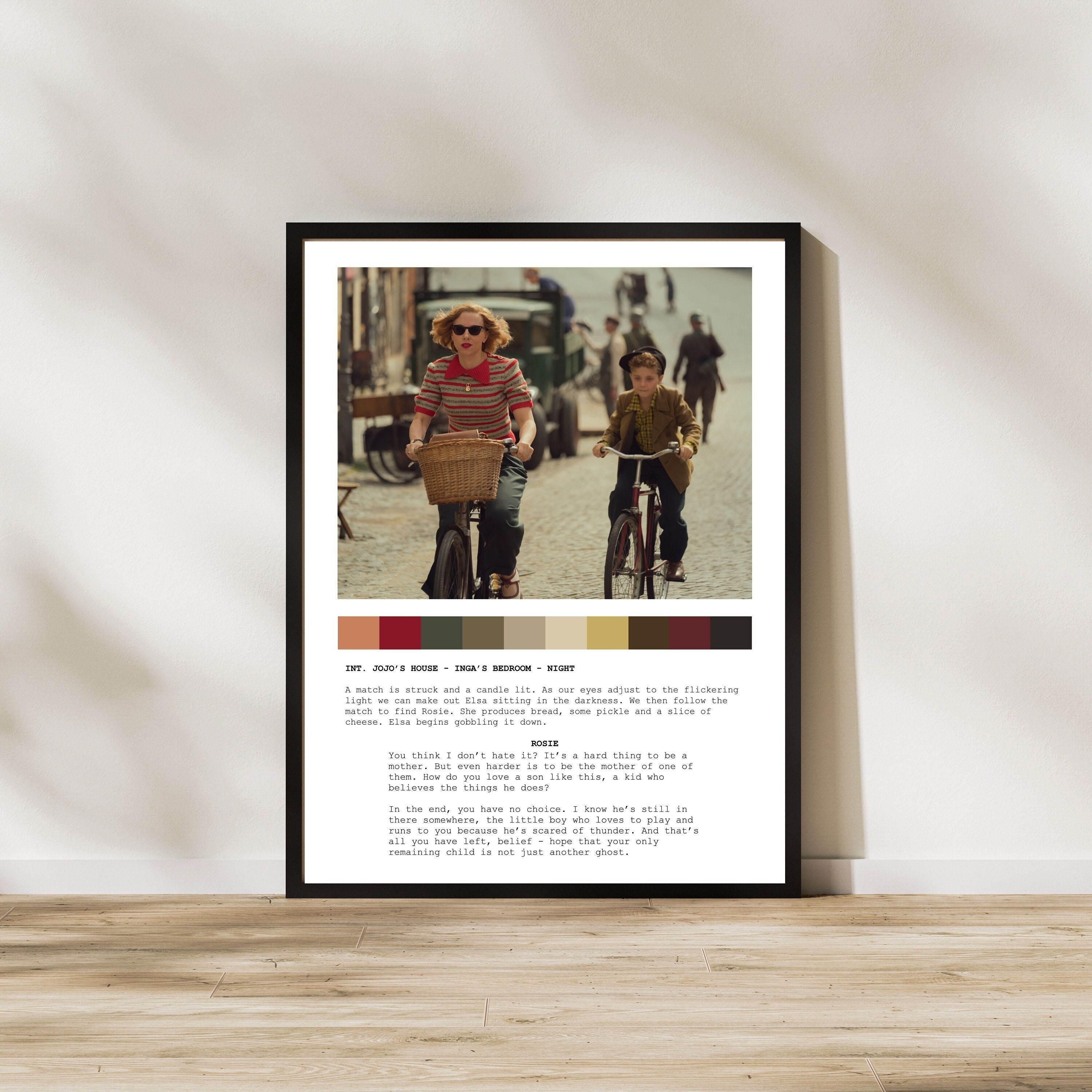 POSTER Jojo Rabbit Movie | Film Script | Taika Waititi | Minimalist ...