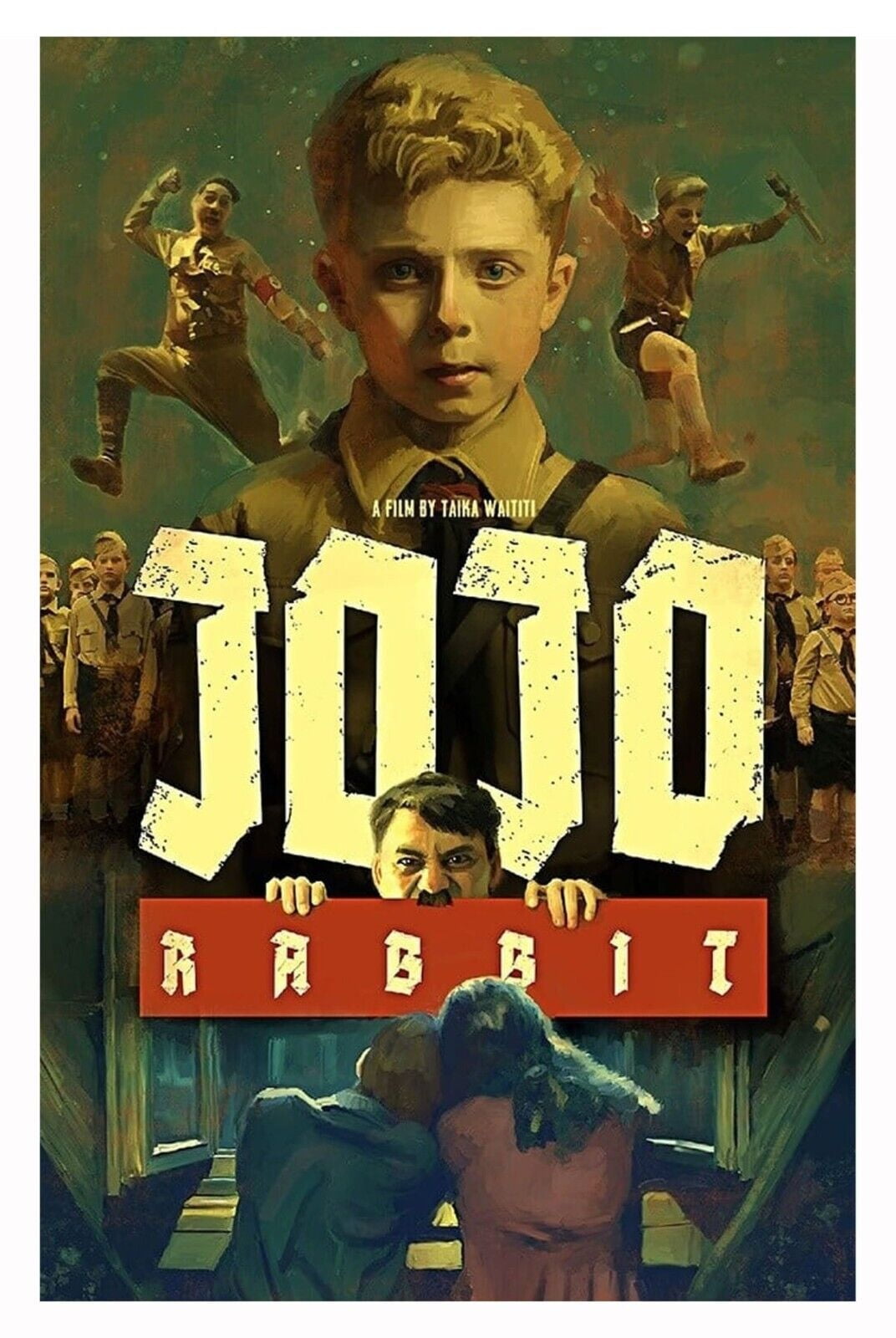POSTER Jojo Rabbit Movie Poster Sign [B] Scarlett Johansson-8x12 ...