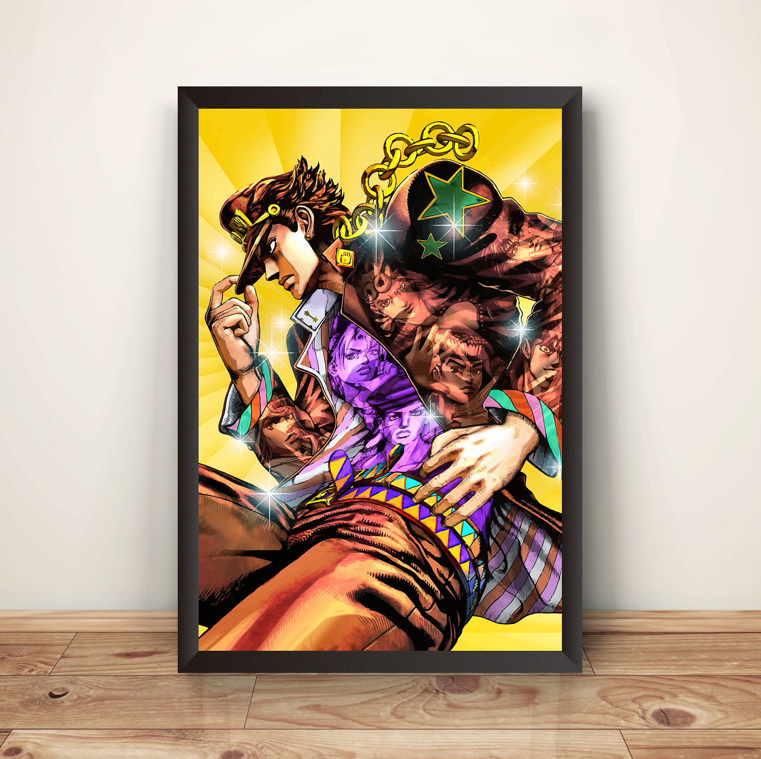 POSTER Jojo's Bizarre Adventure All-Star Battle Cover Premium Poster ...