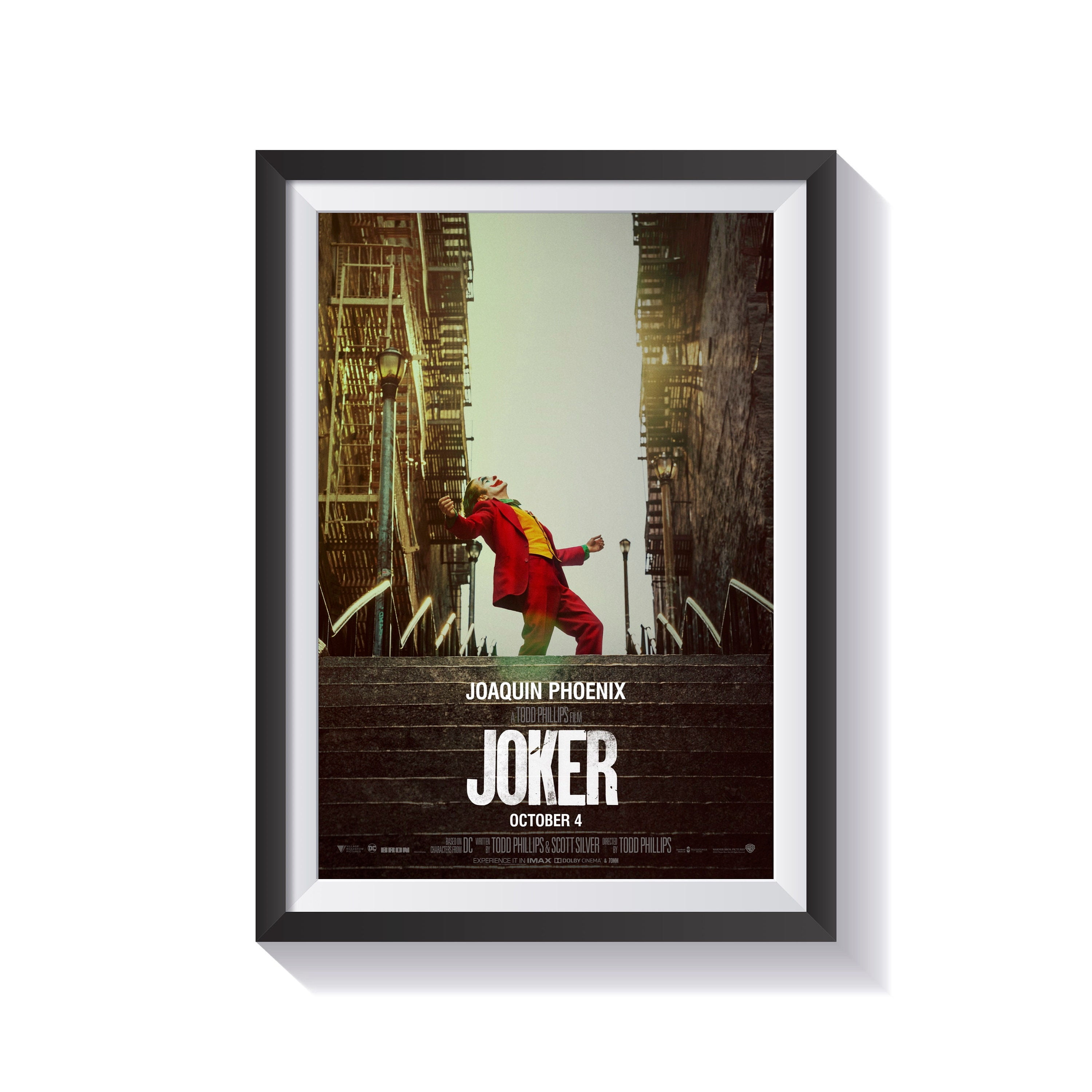 POSTER Joker Movie Poster-UNFRAMED - Walmart.com