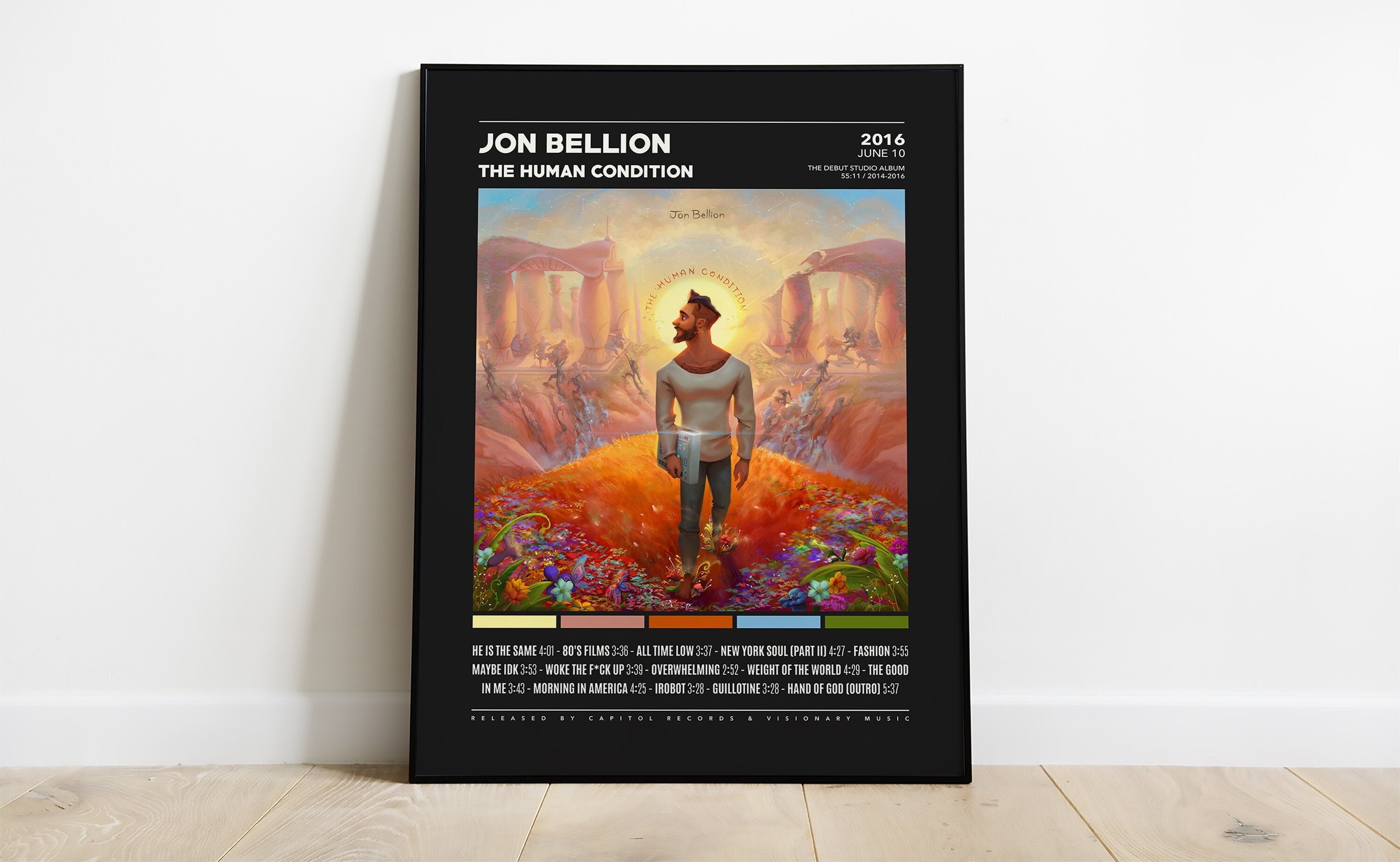 POSTER Jon Bellion Posters, The Human Condition Poster Album Cover ...