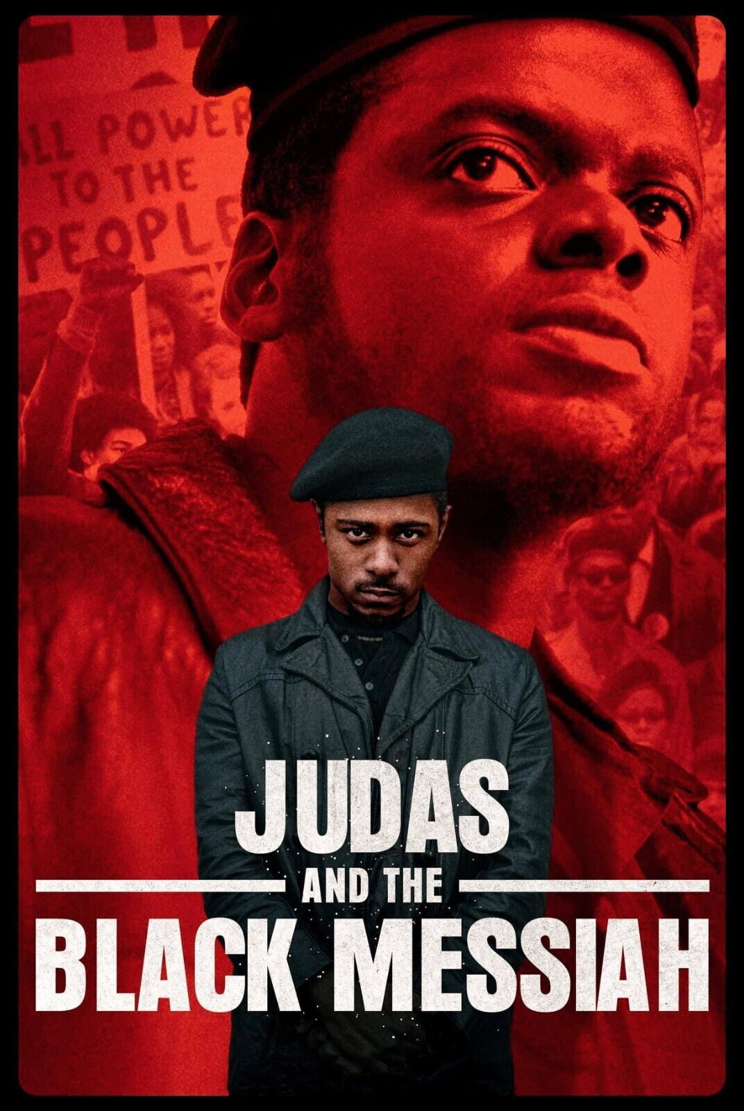 POSTER Judas and the Black Messiah Movie Poster Sign [A] Daniel Kaluuya ...