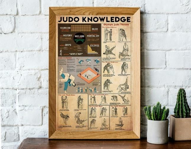 POSTER Judo Knowledge, Judo Knowledge Poster, Judo Related information ...