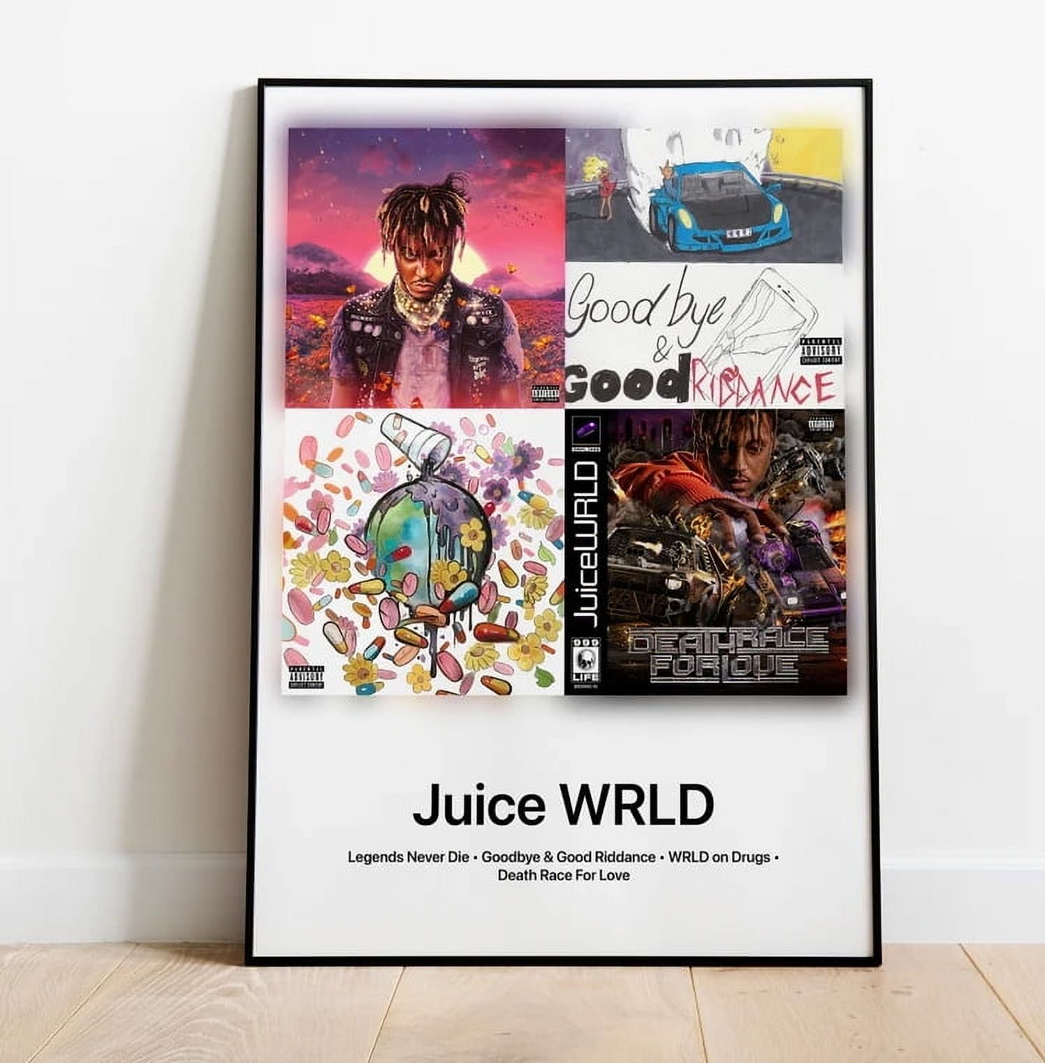 POSTER Juice Wrld Clean Album Poster-12x18-UNFRAMED - Walmart.com