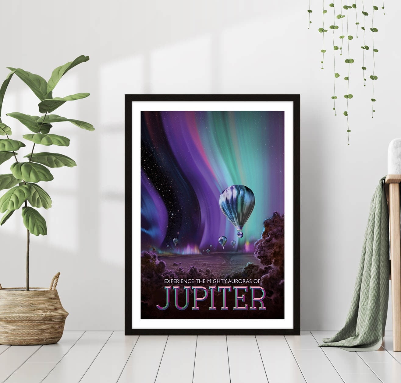 POSTER Jupiter NASA Space Travel Planet Poster Wall Art Print d Retro ...