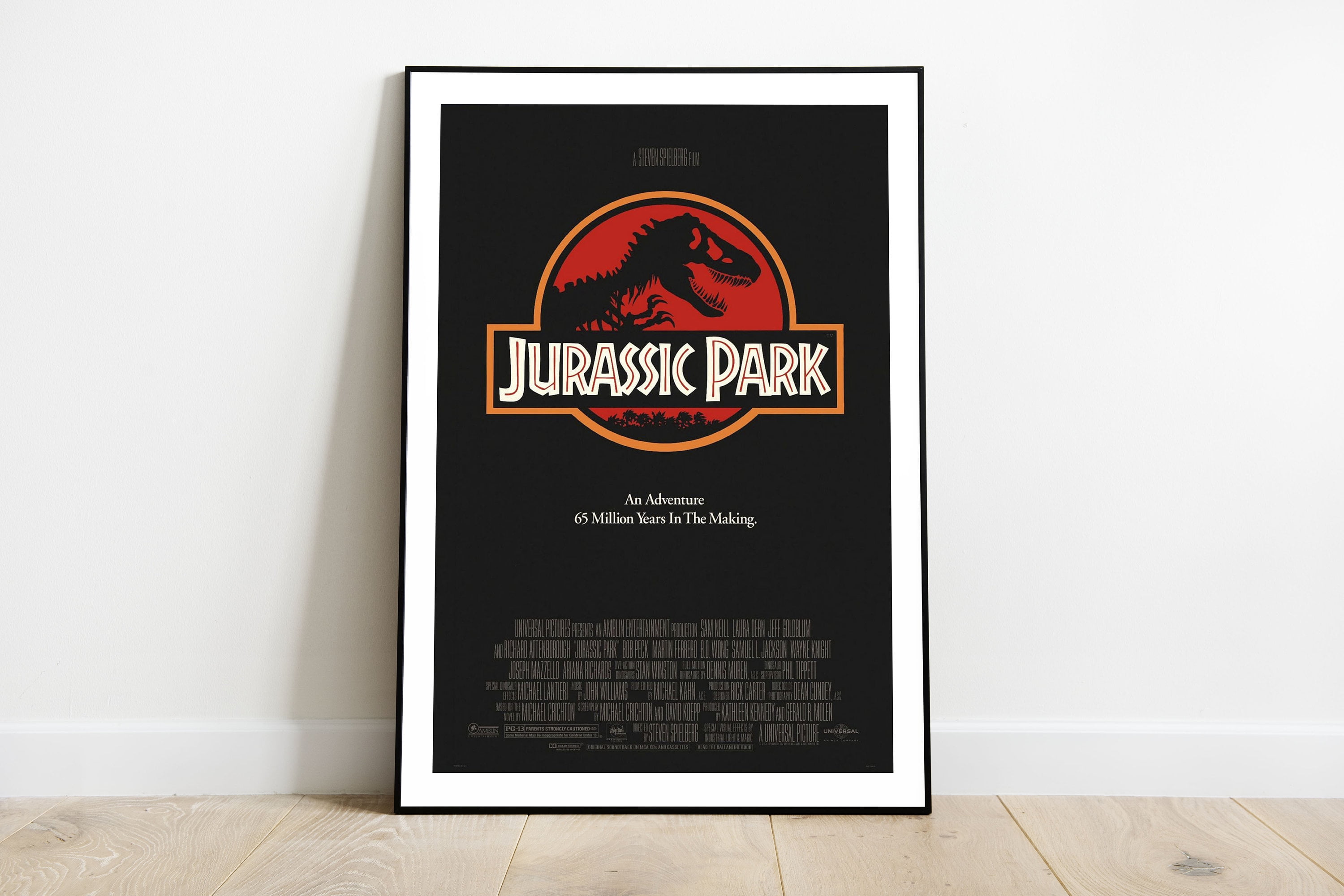 POSTER Jurassic Park Poster, Jurassic Park Movie Poster, Wall Art, Wall ...