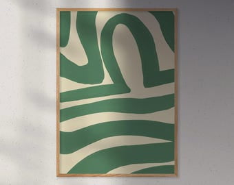 POSTER KINDA GREEN Design Poster, Bedroom Poster, Living Room Poster ...