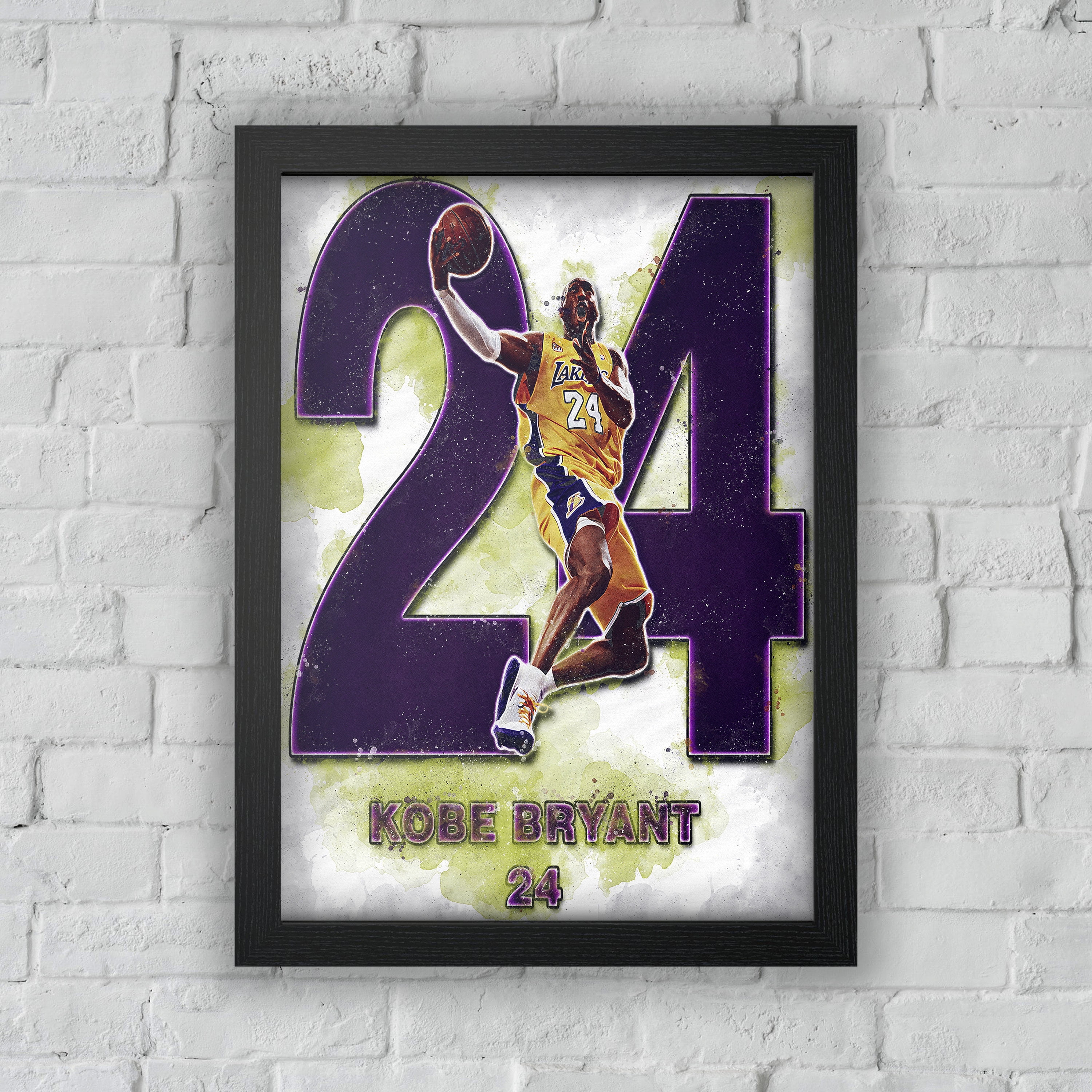 POSTER KOBE BRYANT POSTER - Kobe Bryant Print - Nba Poster - Nba Star ...