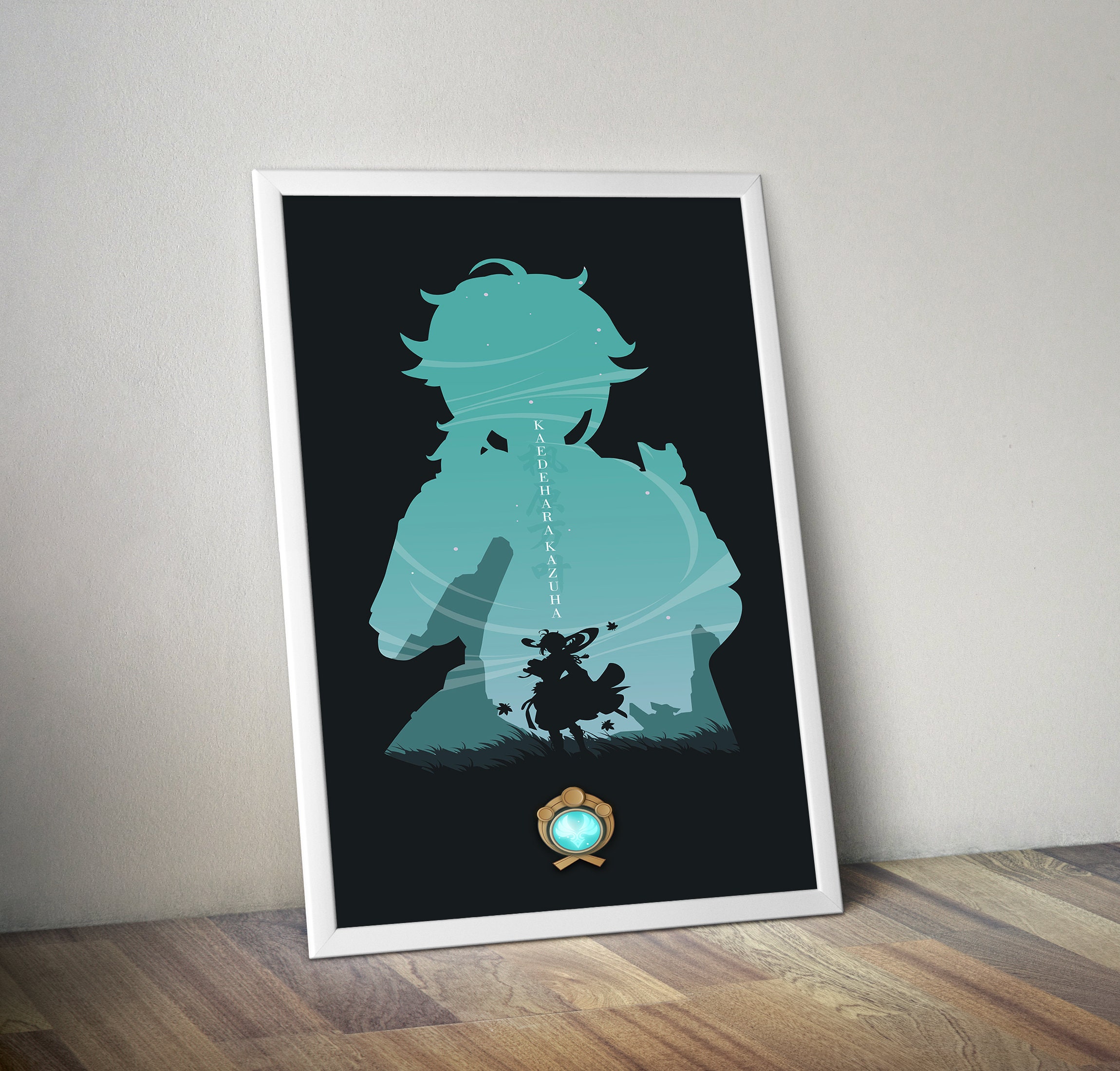 POSTER Kaedehara Kazuha Genshin Impact Genshin Impact Poster Anime ...
