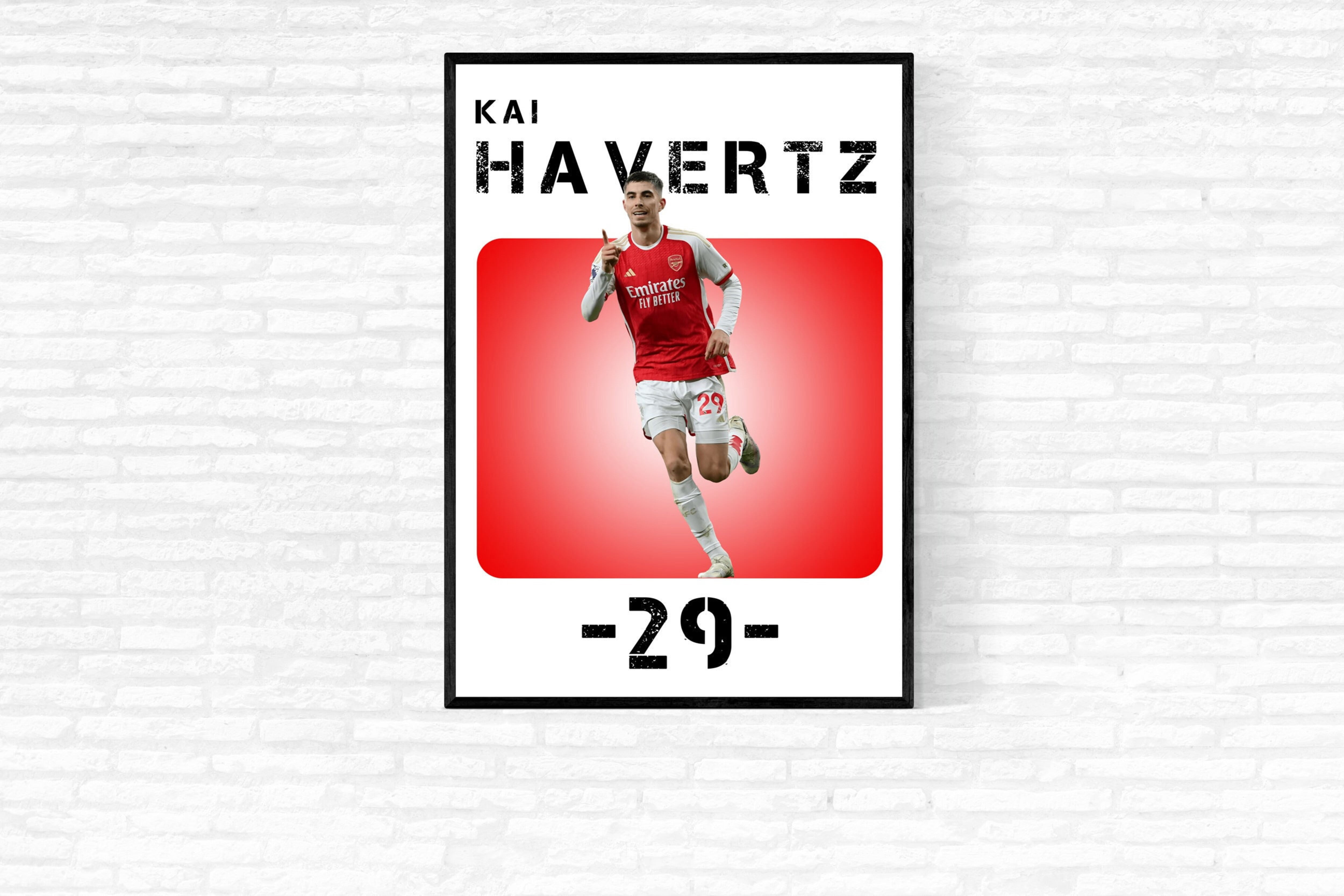 POSTER Kai Havertz Poster, Kai Havertz Print, Football, Soccer, Arsenal ...