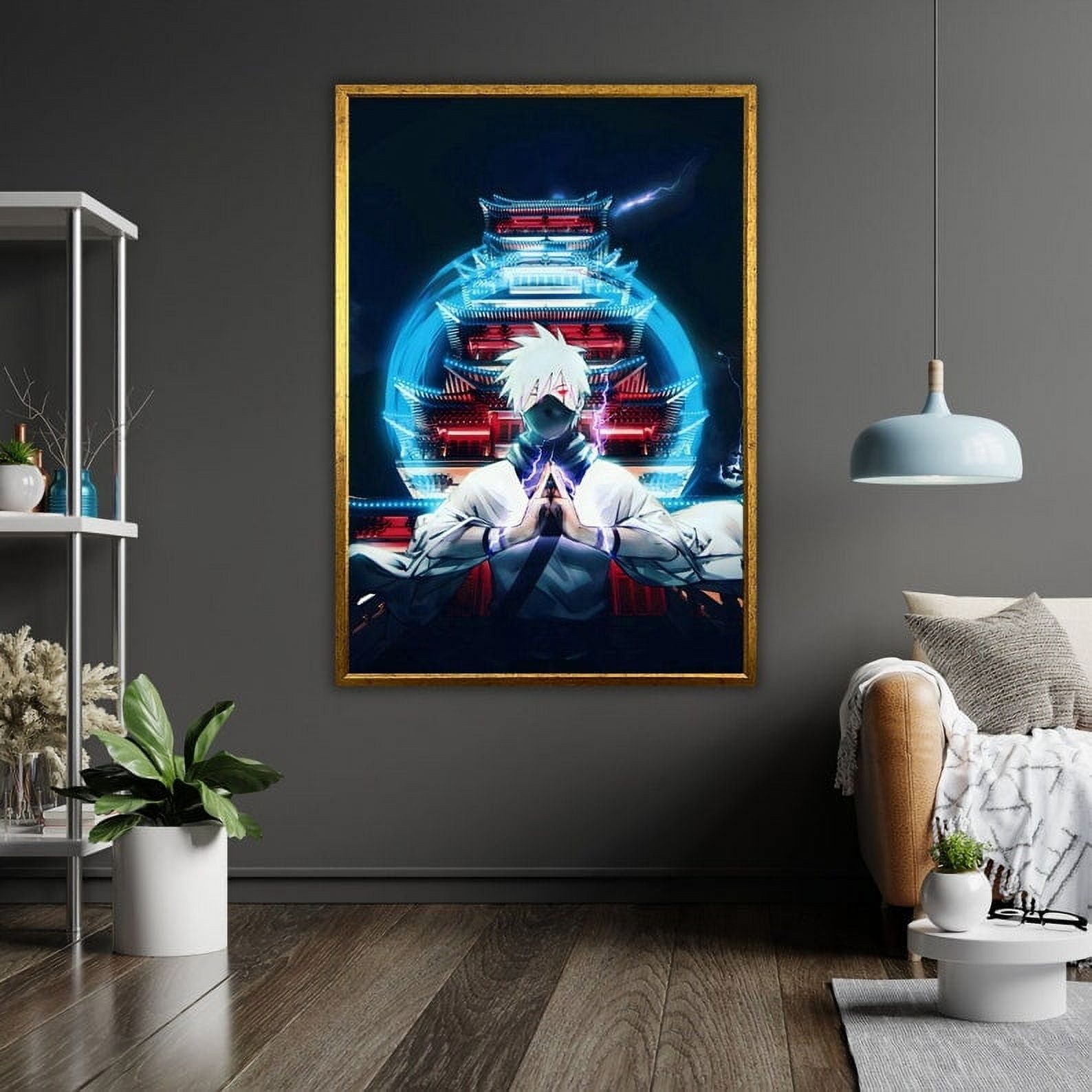 Poster Kakashi Hatake Naruto Poster Print, Wall Art-UNFRAMED - Walmart.com