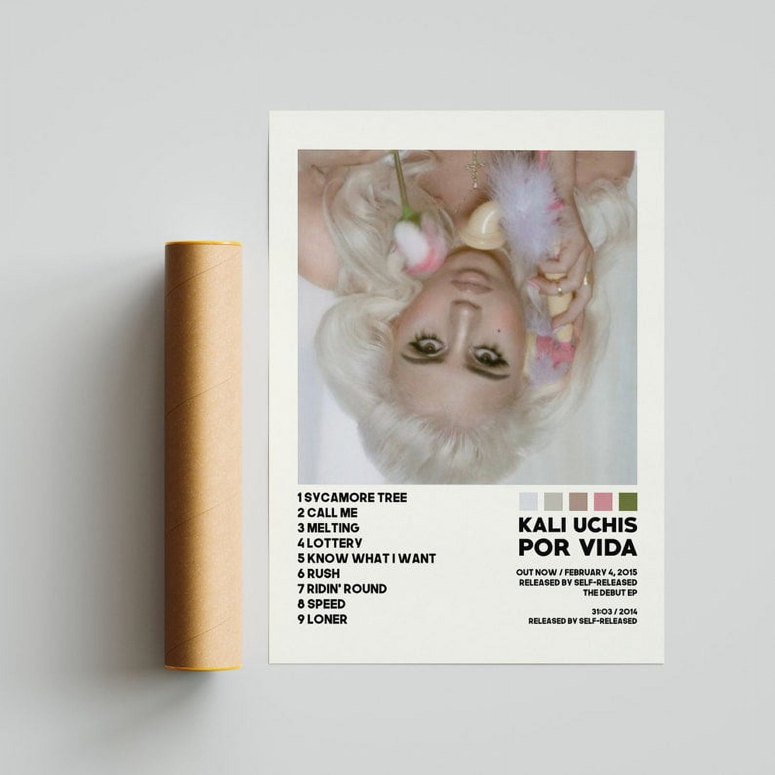 POSTER Kali Uchis Posters, Por Vida Poster, Album Cover Poster, Poster ...